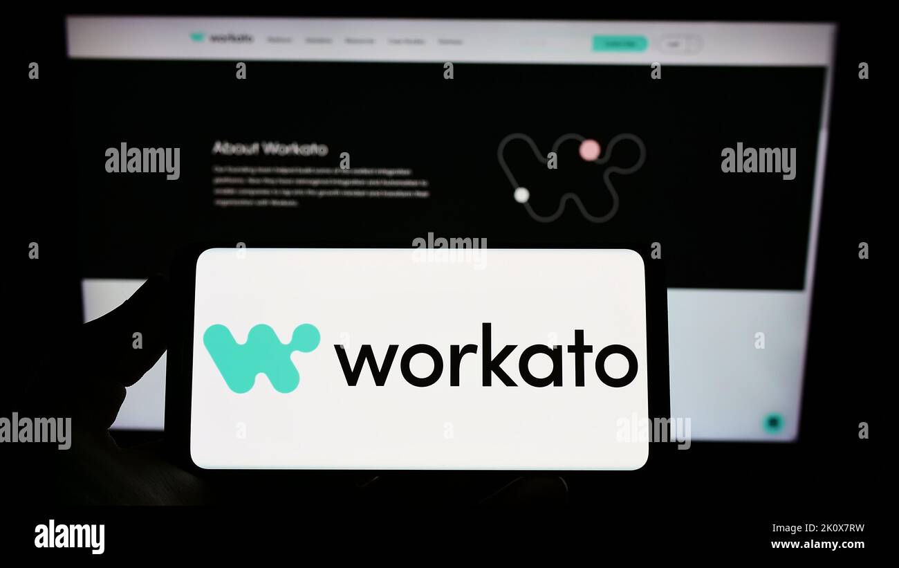 Workato logo hi-res stock photography and images - Alamy