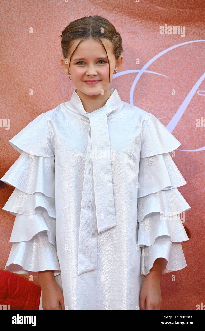 Los Angeles, USA. 13th Sep, 2022. Lily Fisher at the premiere for ...