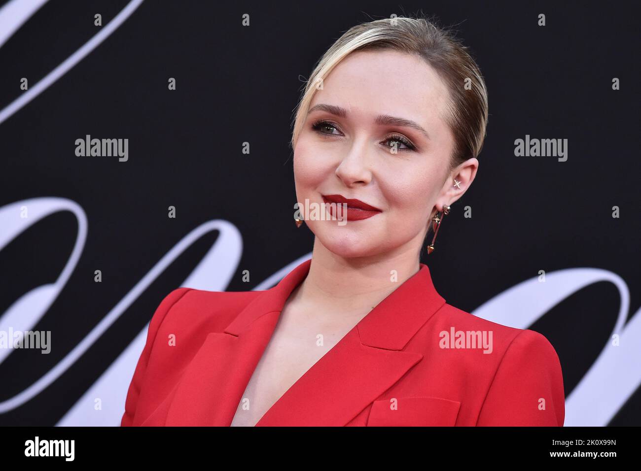 Hayden Panettiere arriving to the U.S. premiere of "Blonde" at the TCL ...