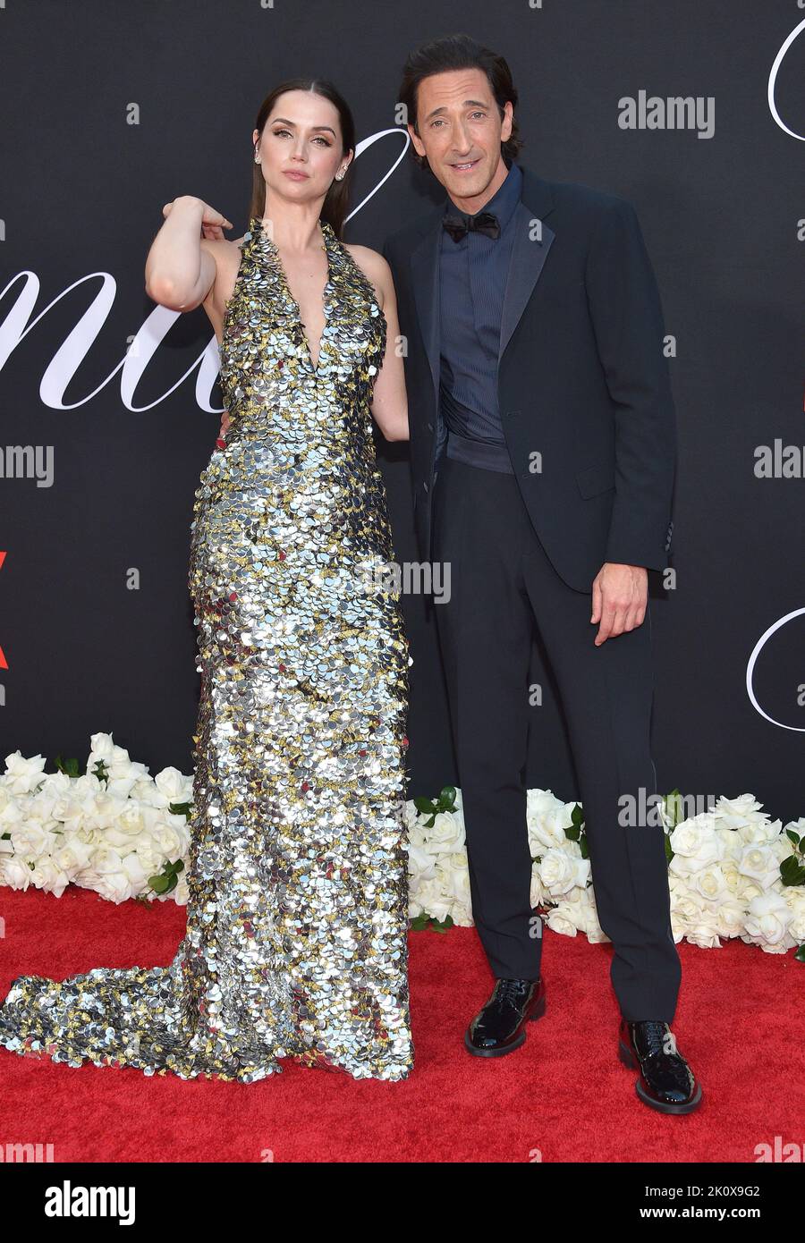 Hollywood, USA. 13th Sep, 2022. Ana De Armas and Adrien Brody arriving ...