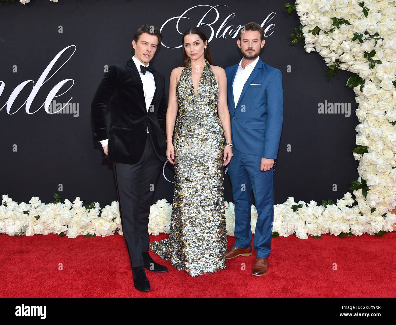 Hollywood, USA. 13th Sep, 2022. Xavier Samuel, Ana De Armas and Evan ...