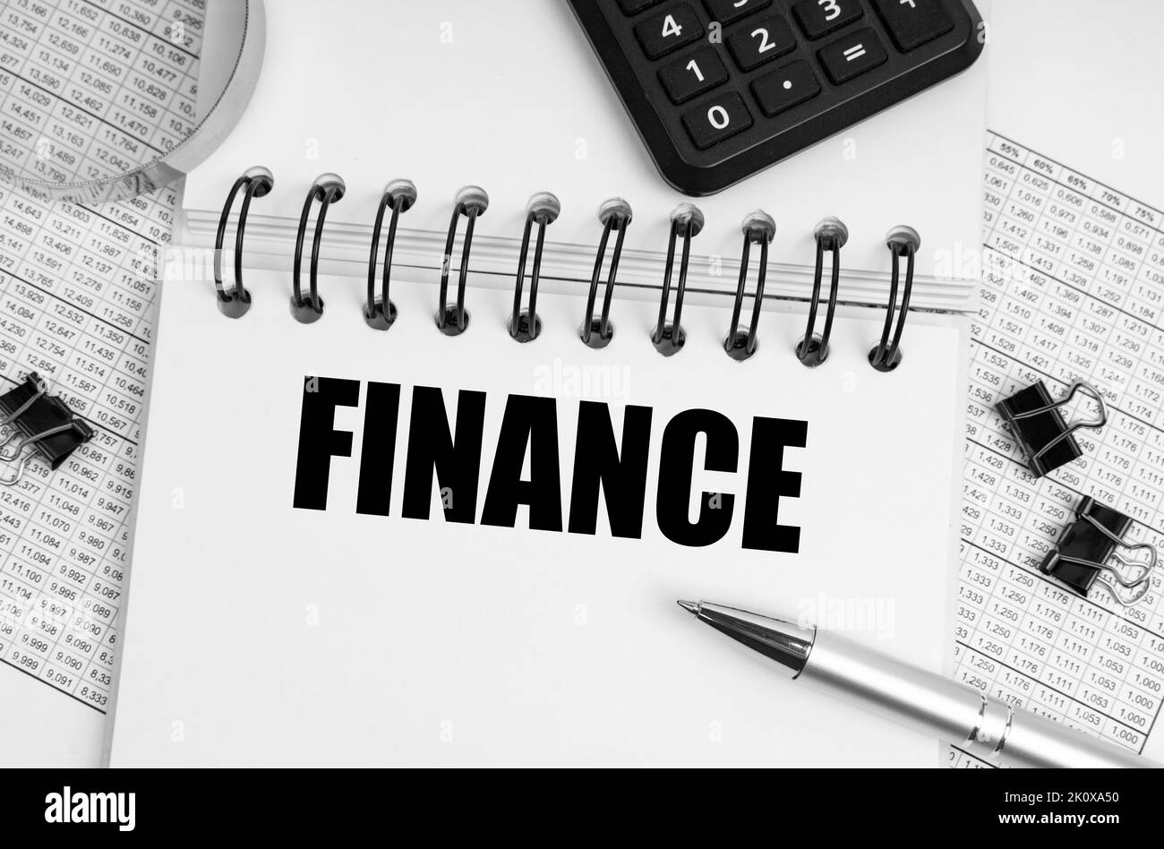 Note book magnifying glass Black and White Stock Photos & Images - Alamy