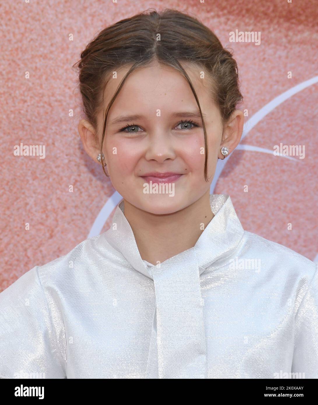 Los Angeles, USA. 13th Sep, 2022. Lily Fisher arrives at Netflix's BLONDE Los Angeles Premiere ...