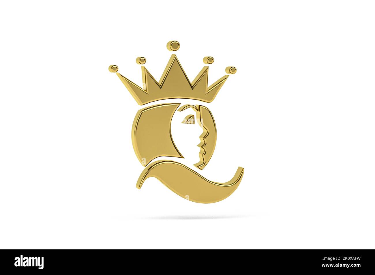 Golden crown tower Cut Out Stock Images & Pictures - Alamy