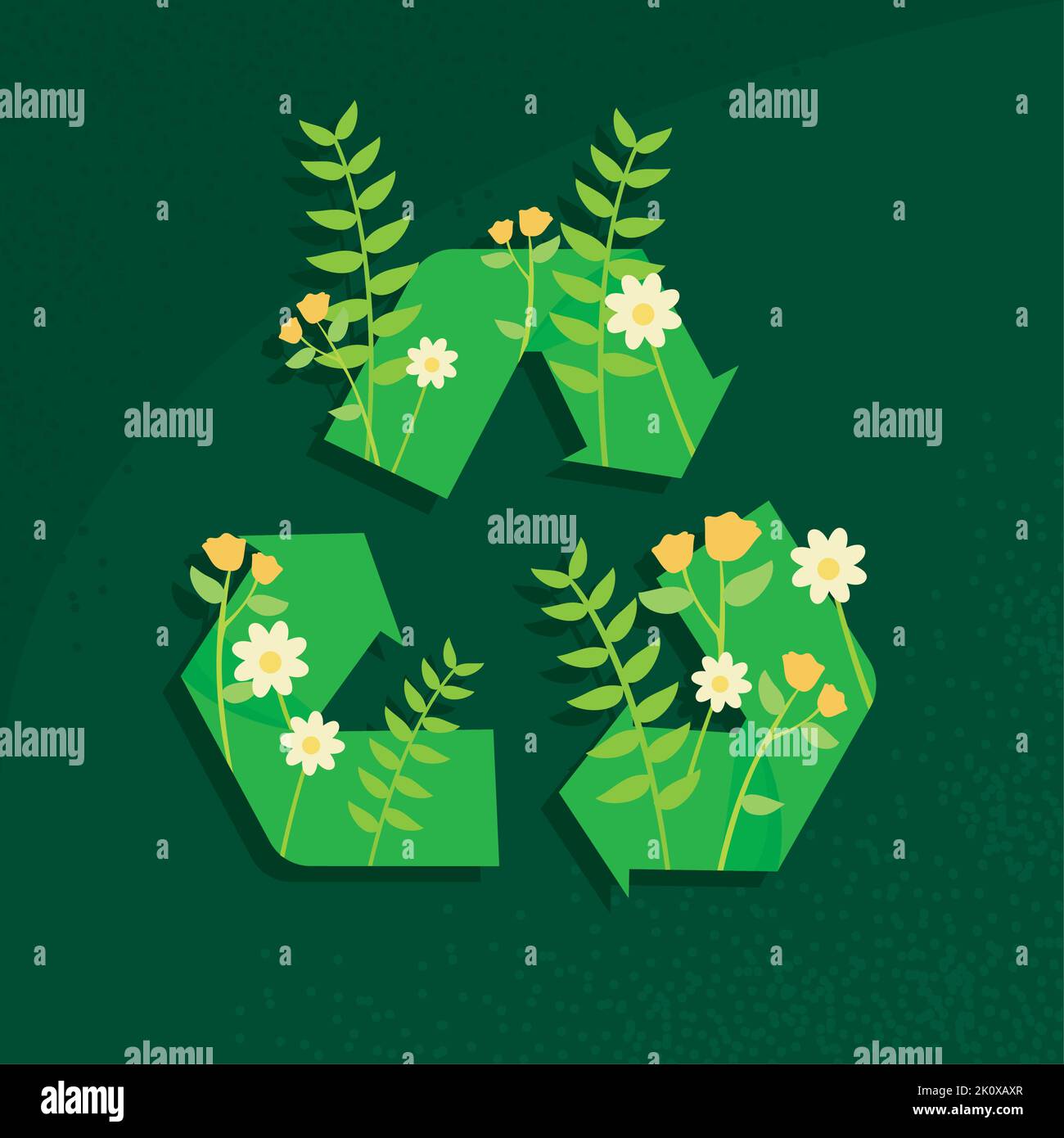 recycle symbol poster Stock Vector Image & Art - Alamy