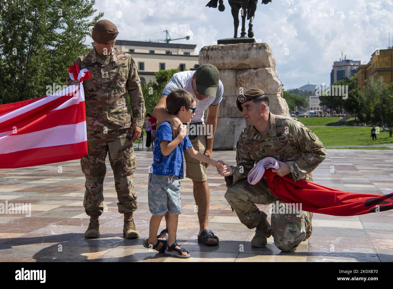 Tirana, Albania. 22nd Aug, 2022. U.S. Army Soldiers from the 4th ...