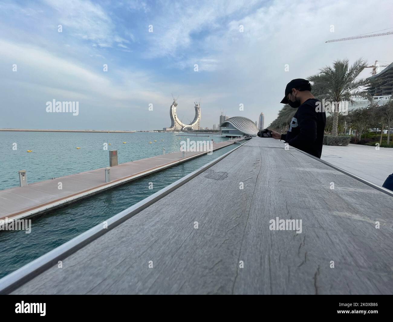 Lusail marina district hi-res stock photography and images - Alamy