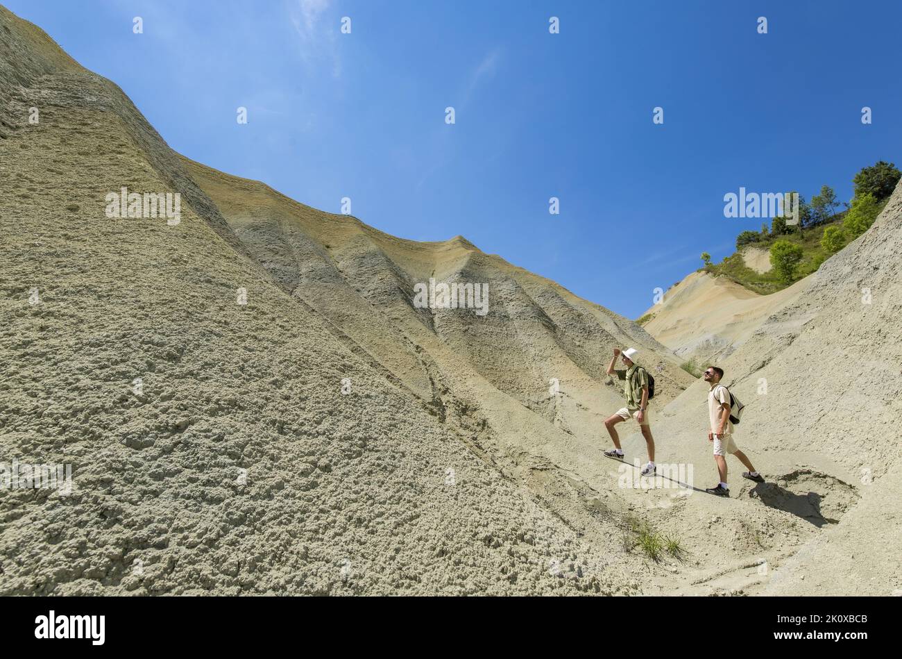 France. Auvergne. Haute-Loire (43). Rosieres. Randonnee au Ravin de ...