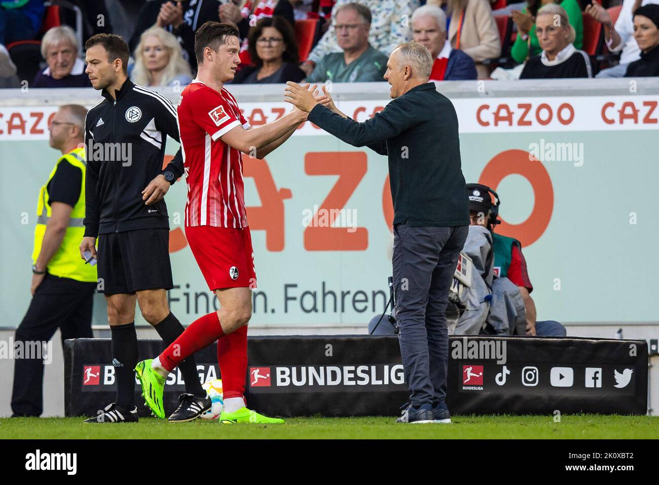 Freiburg Im Breisgau, Germany. 11th Sep, 2022. Soccer: Bundesliga, SC ...