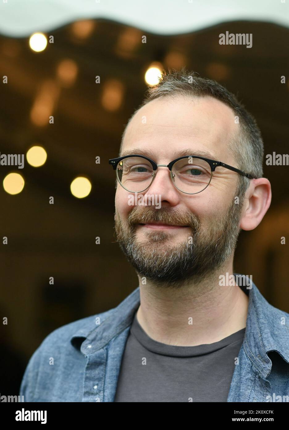 Berlin, Germany. 13th Sep, 2022. The British author Sam Thompson is a ...