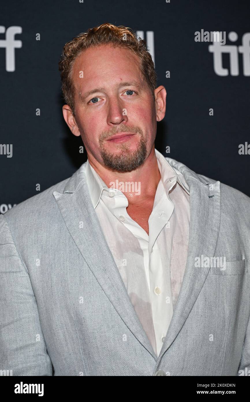 Toronto, Canada. 13th Sep, 2022. Zack Schiller attends the screening of ...