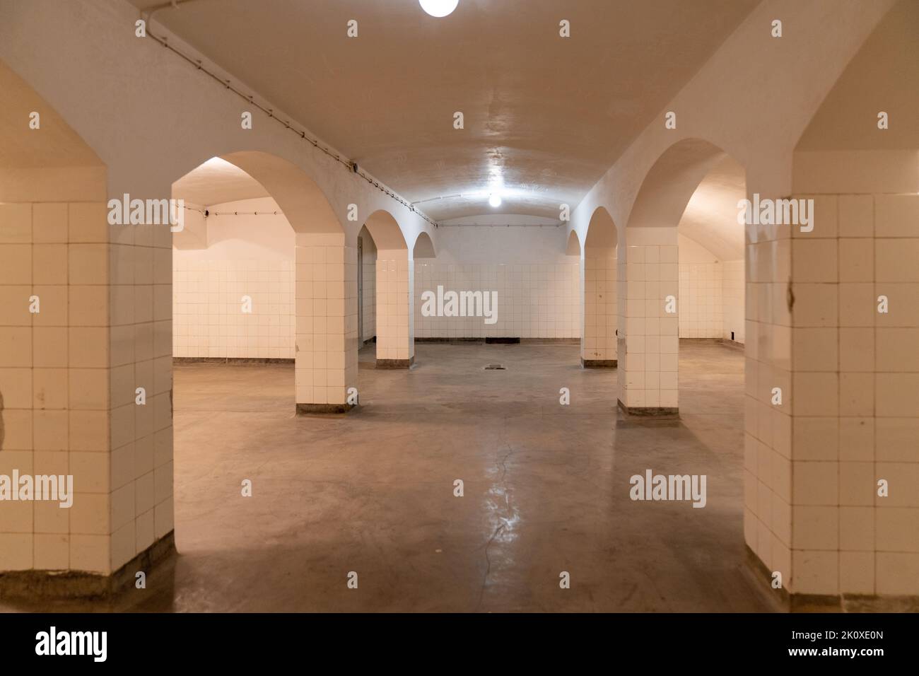 Gedenkstätte und Konzentrationslager Sachsenhausen in Oranienburg Stock ...