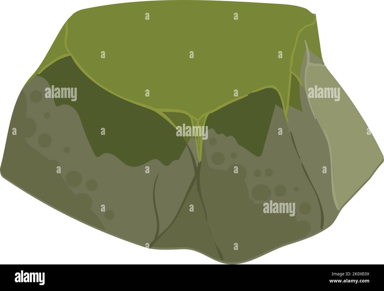 Mossy forest Stock Vector Images - Alamy