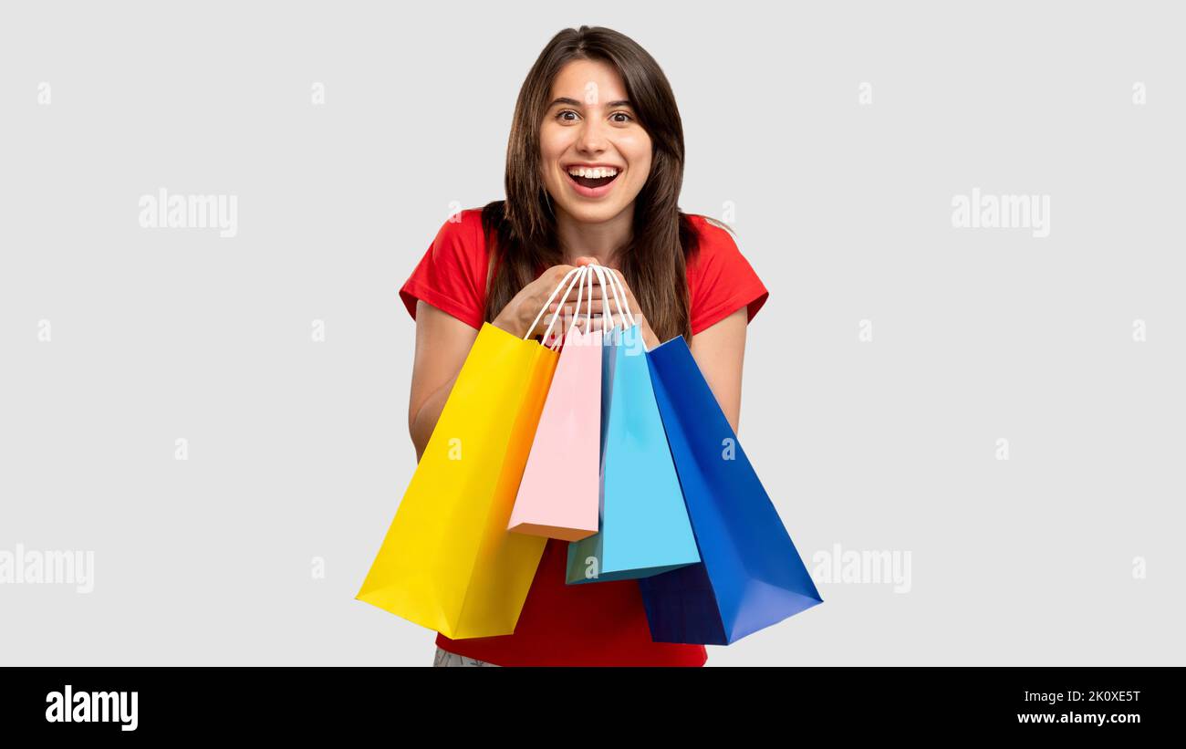 Shopaholic lifestyle hi-res stock photography and images - Alamy