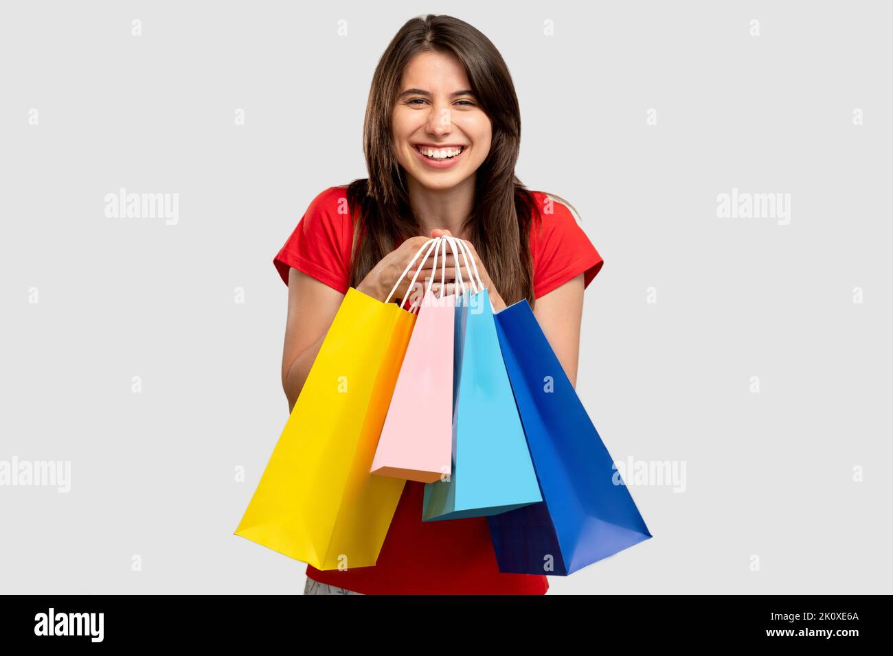 Excited person shopping hi-res stock photography and images - Alamy