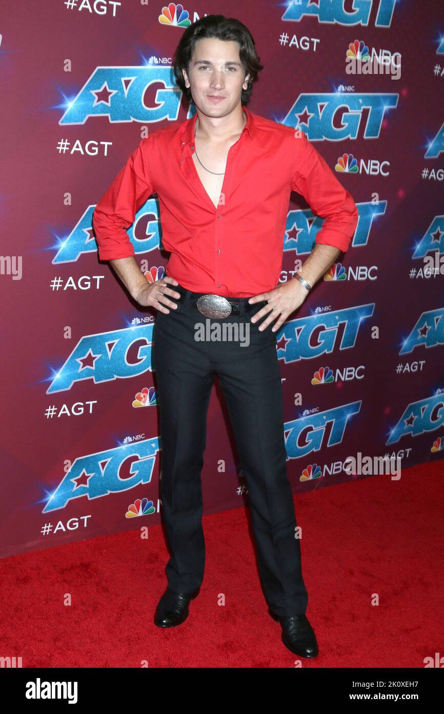 LOS ANGELES - SEP 13: Drake Milligan at the America's Got Talent Season 17 - Live Show Finale ...