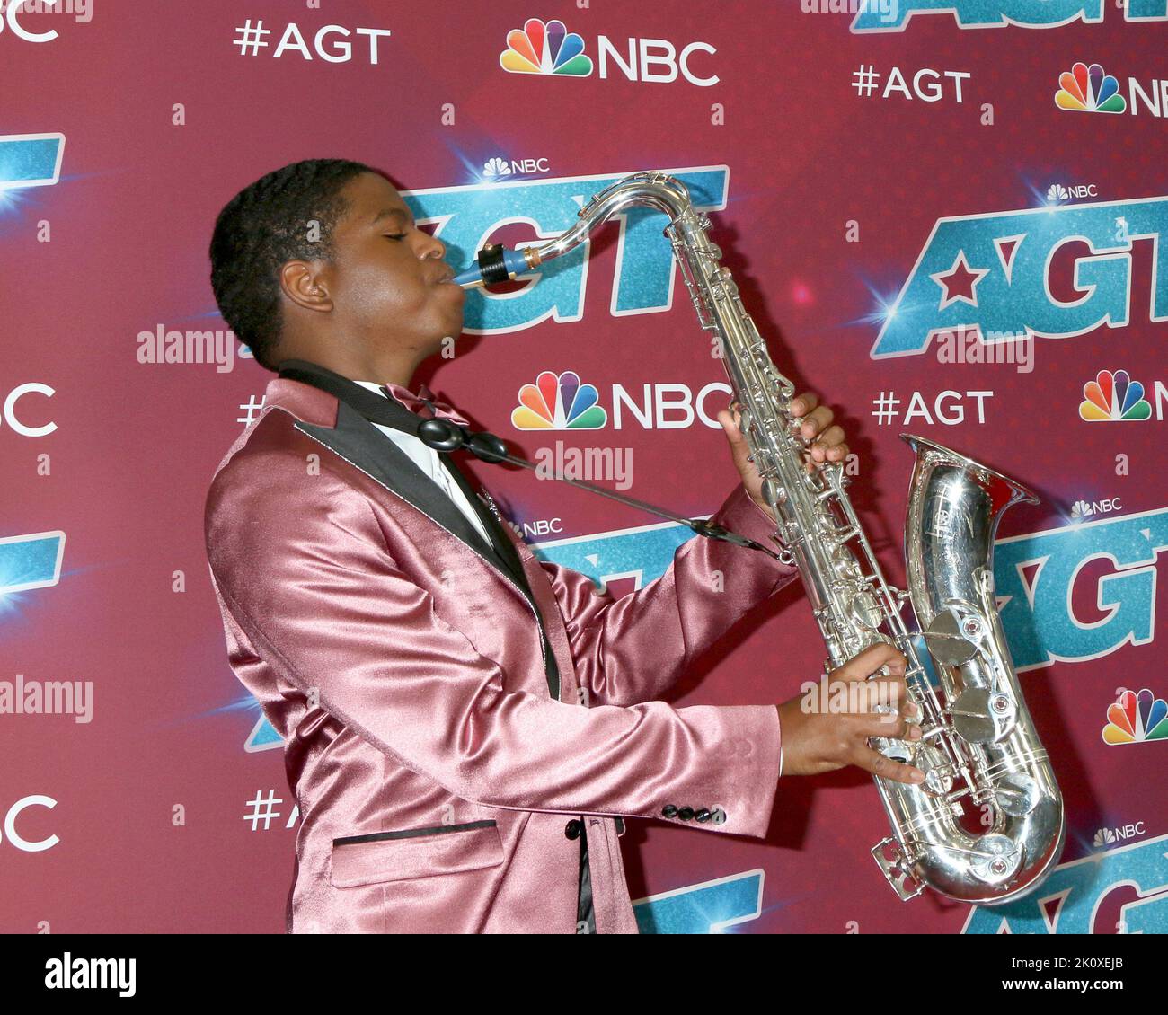 LOS ANGELES - SEP 13: Avery Dixon at the America's Got Talent Season 17 ...