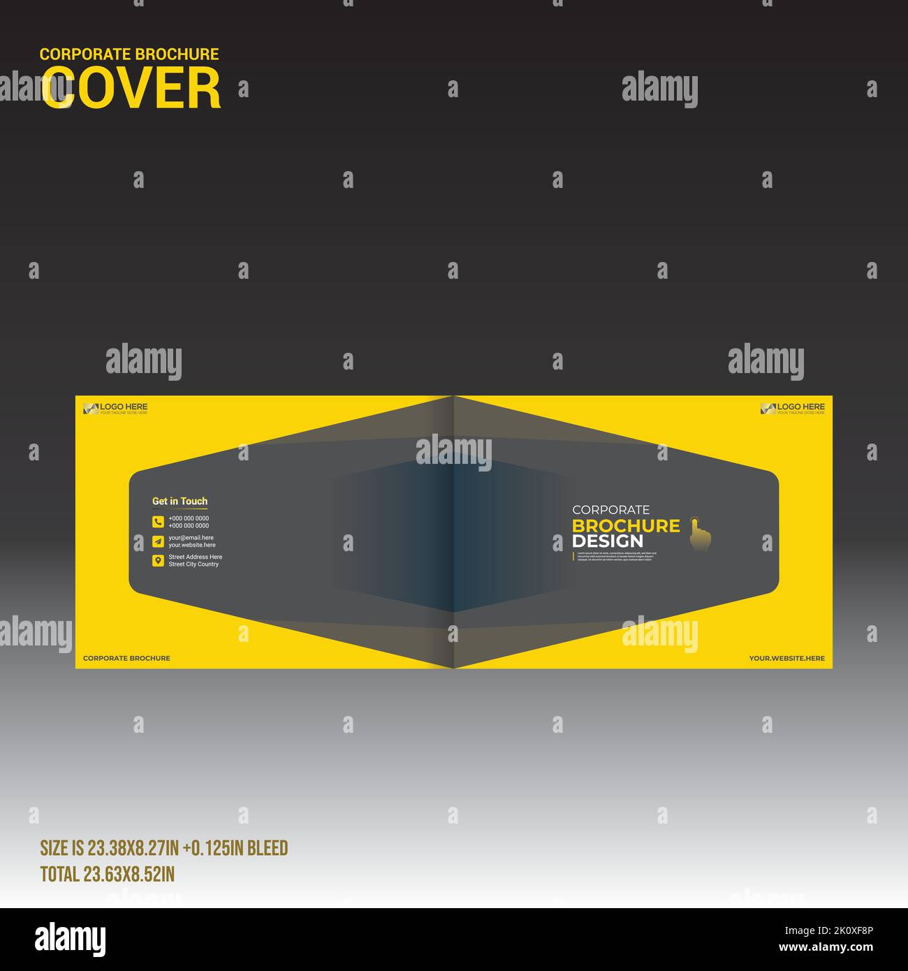 brochure cover for any kind of use Stock Vector Image & Art - Alamy