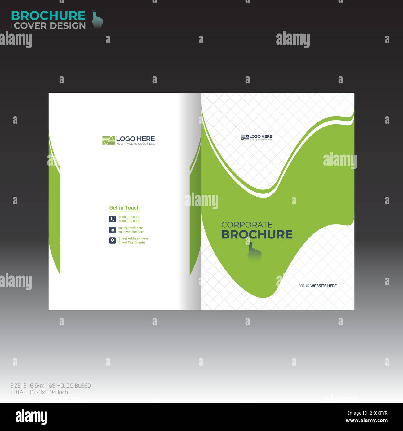 brochure cover for any kind of use Stock Vector Image & Art - Alamy