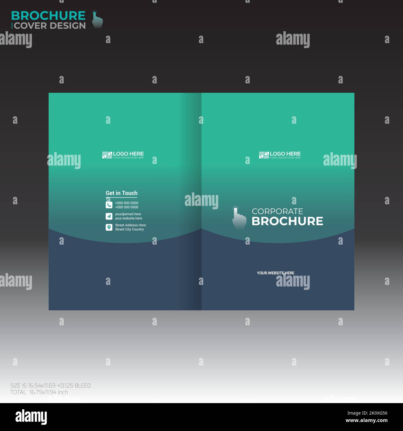 brochure cover for any kind of use Stock Vector Image & Art - Alamy