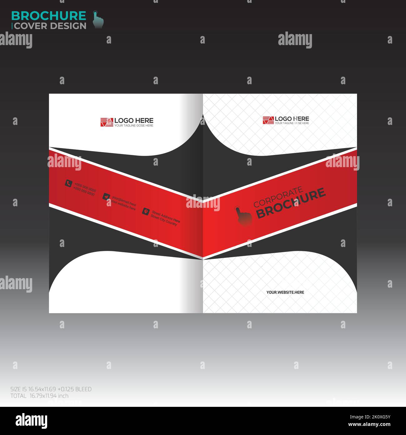 brochure cover for any kind of use Stock Vector Image & Art - Alamy