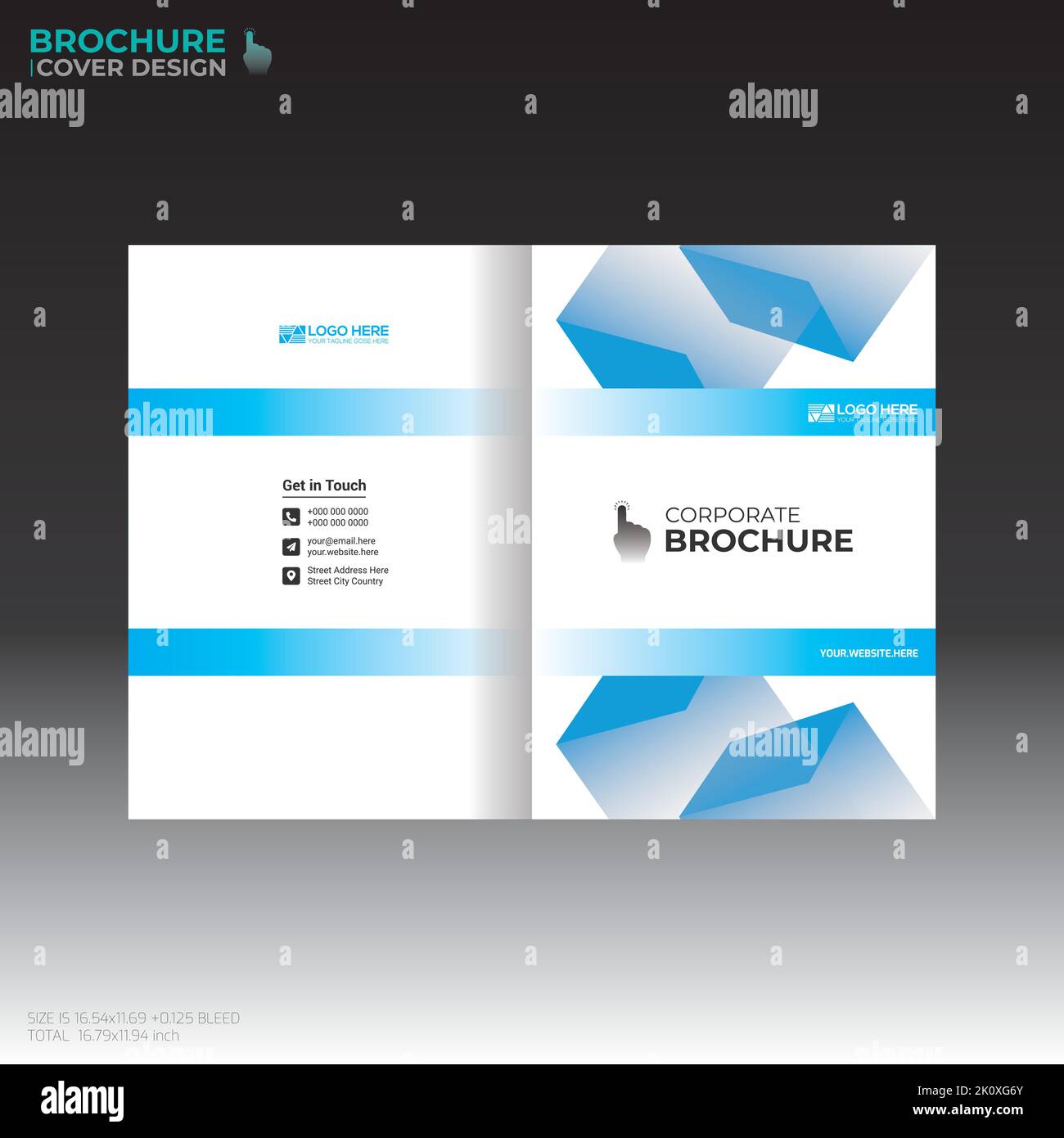 brochure cover for any kind of use Stock Vector Image & Art - Alamy