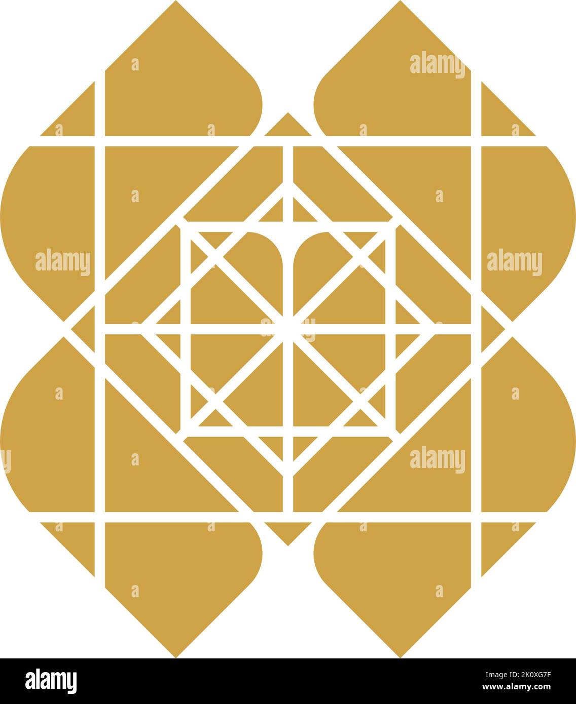 Geometric symbols, Sacred mystic signs Illustration Stock Vector Image ...