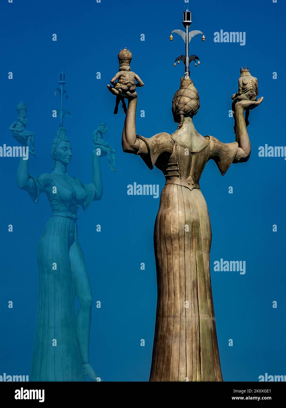 CONSTANCE : IMOERIA STATUE CONSTANCE Stock Photo - Alamy