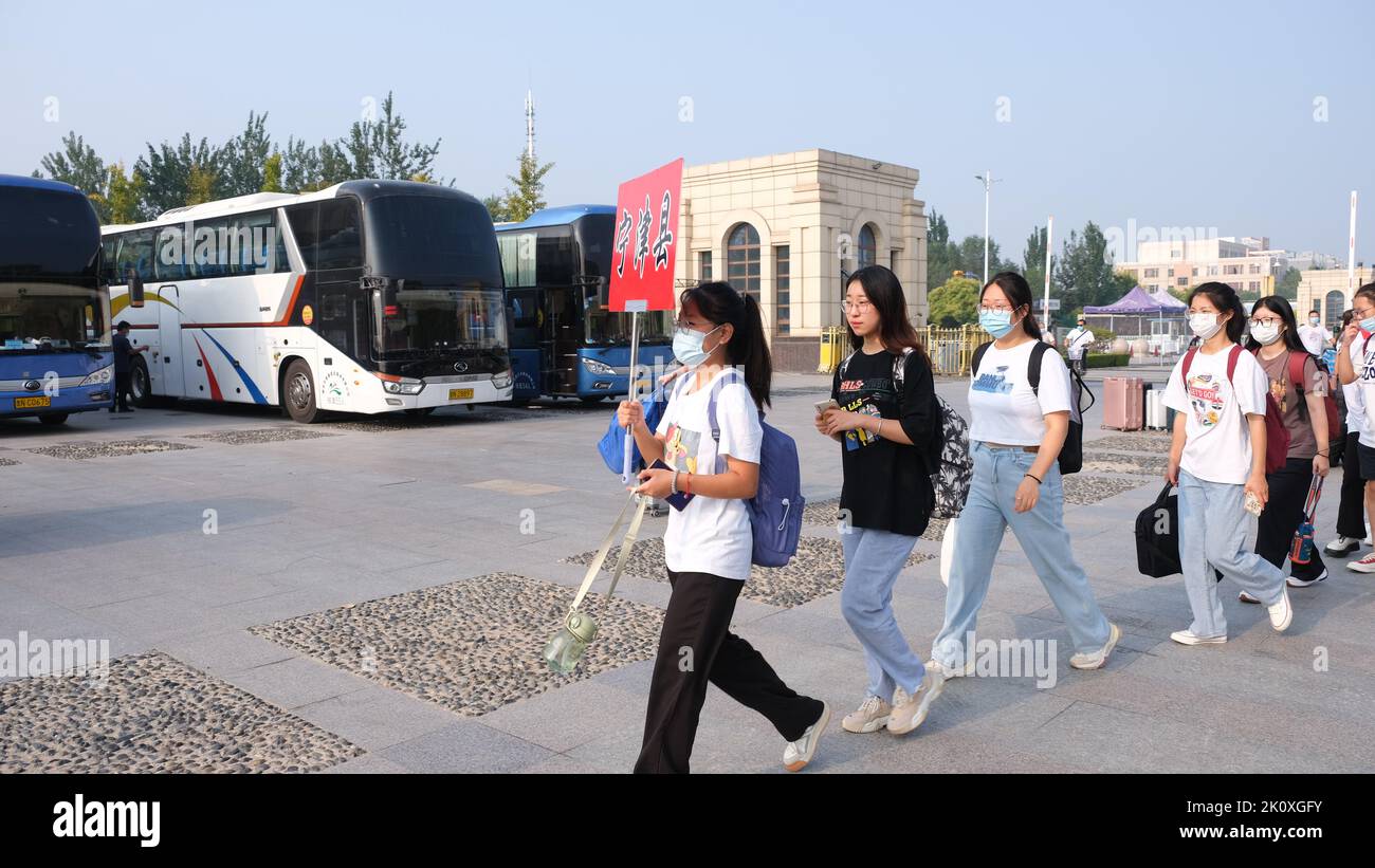 DEZHOU, CHINA - SEPTEMBER 14, 2022 - A total of 1,128 intern and ...