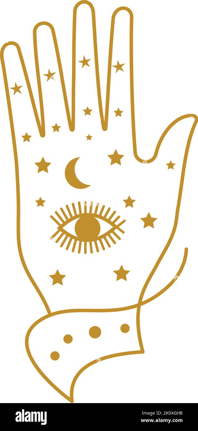 Geometric symbols, Sacred mystic signs Illustration Stock Vector Image ...