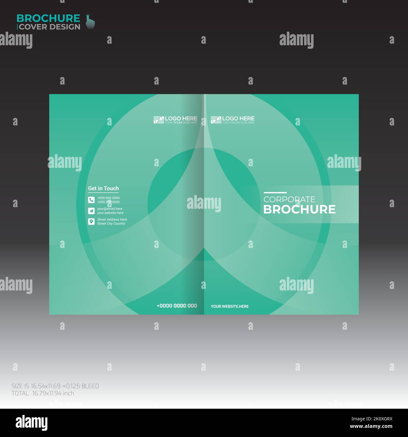 brochure cover for any kind of use Stock Vector Image & Art - Alamy