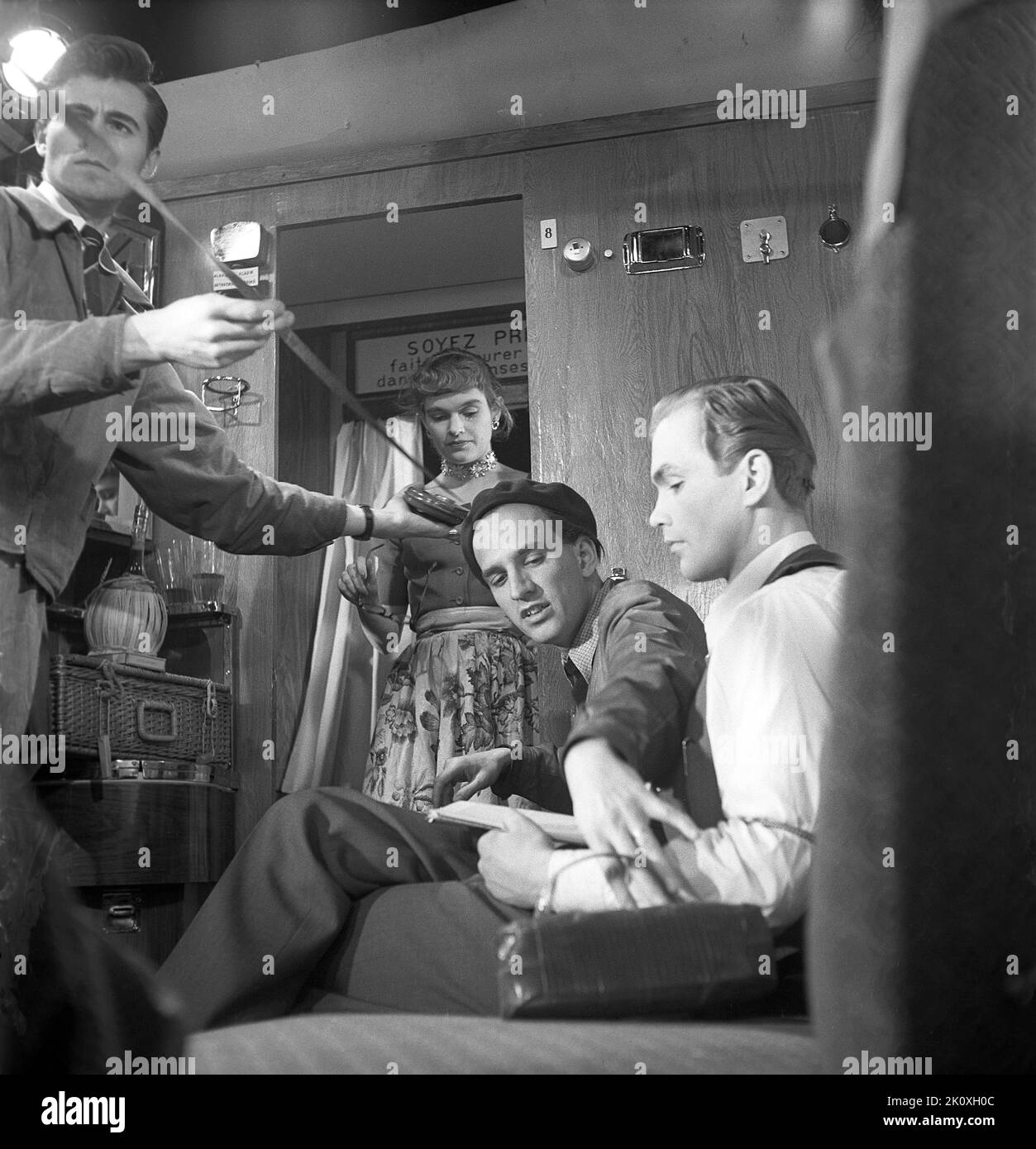 Ingmar Bergman. 1918-2007. Swedish film director. Pictured here 1949 on ...