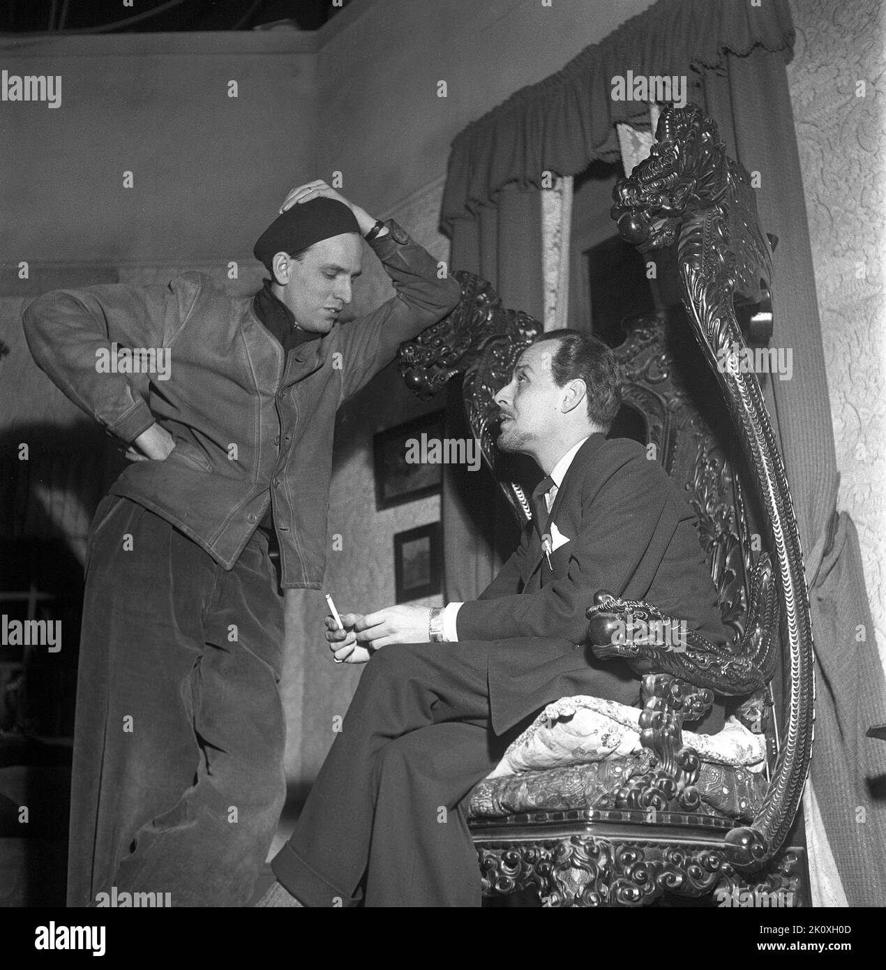 Ingmar Bergman. 1918-2007. Swedish film director. Pictured here 1949 ...