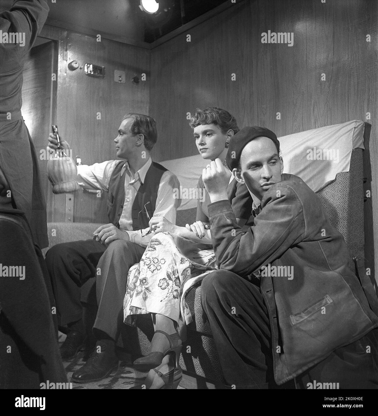Ingmar Bergman. 1918-2007. Swedish film director. Pictured here 1949 on ...