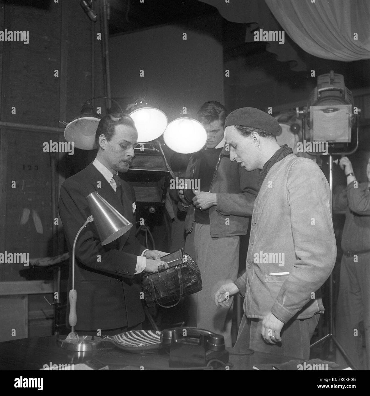 Ingmar Bergman. 1918-2007. Swedish film director. Pictured here 1949 ...