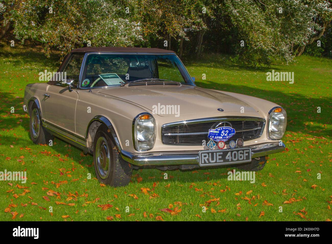 1967 60s sixties MERCEDES BENZ 2496cc petrol at the Southport Classic ...