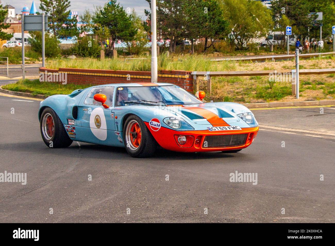 2019 Blue SOUTHERN GT GT40 MK1 5456 Petrol at the Southport Classic car ...