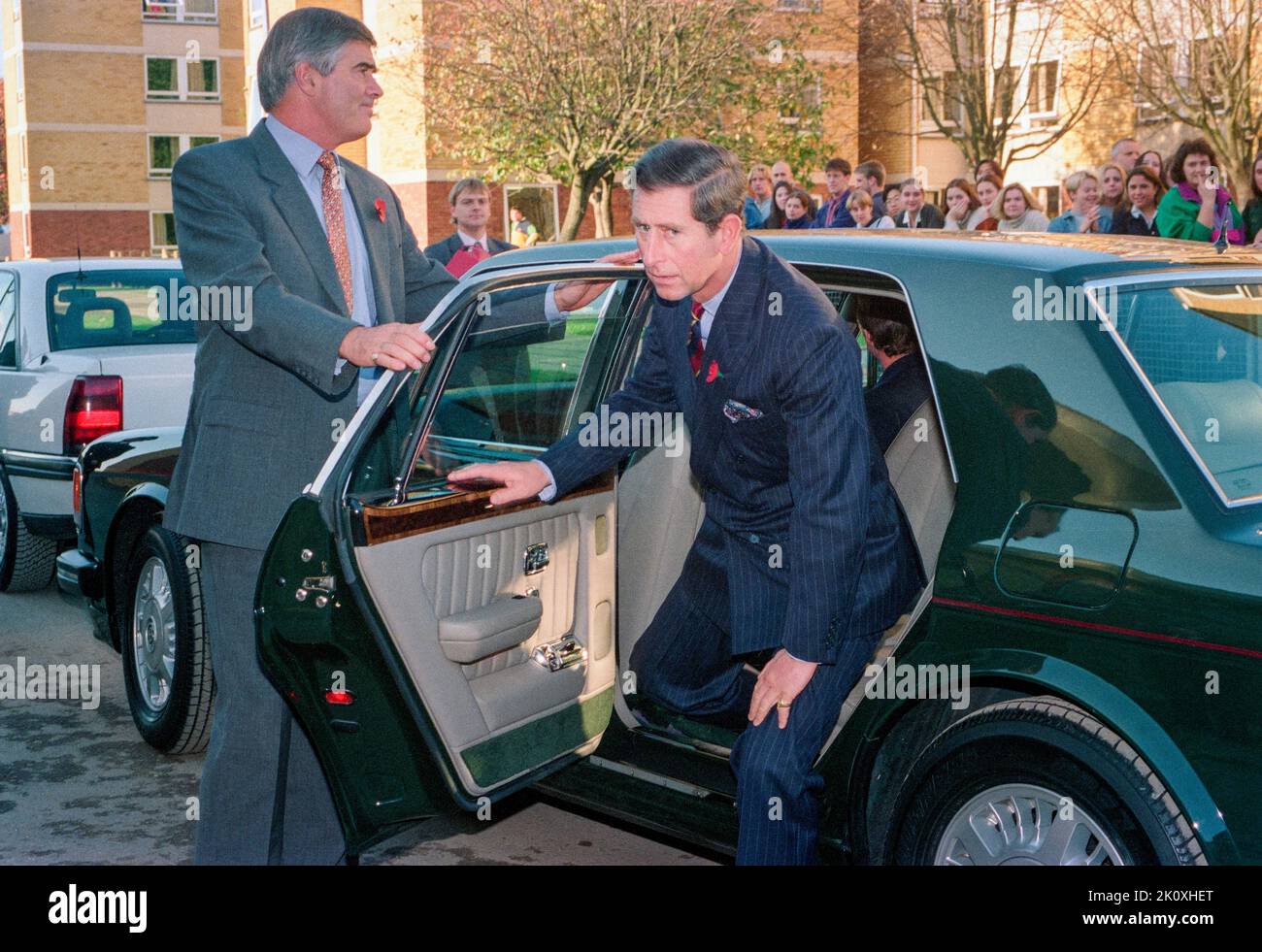 Prince Charles, the Prince of Wales, opens new student halls at Cardiff ...