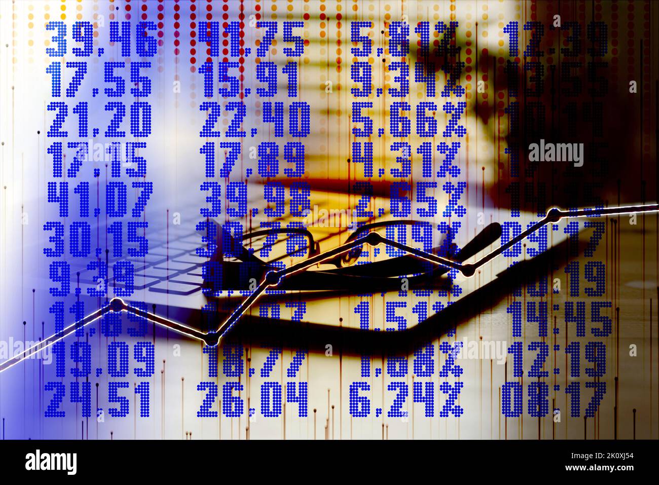 Stock market and the economy Stock Photo - Alamy