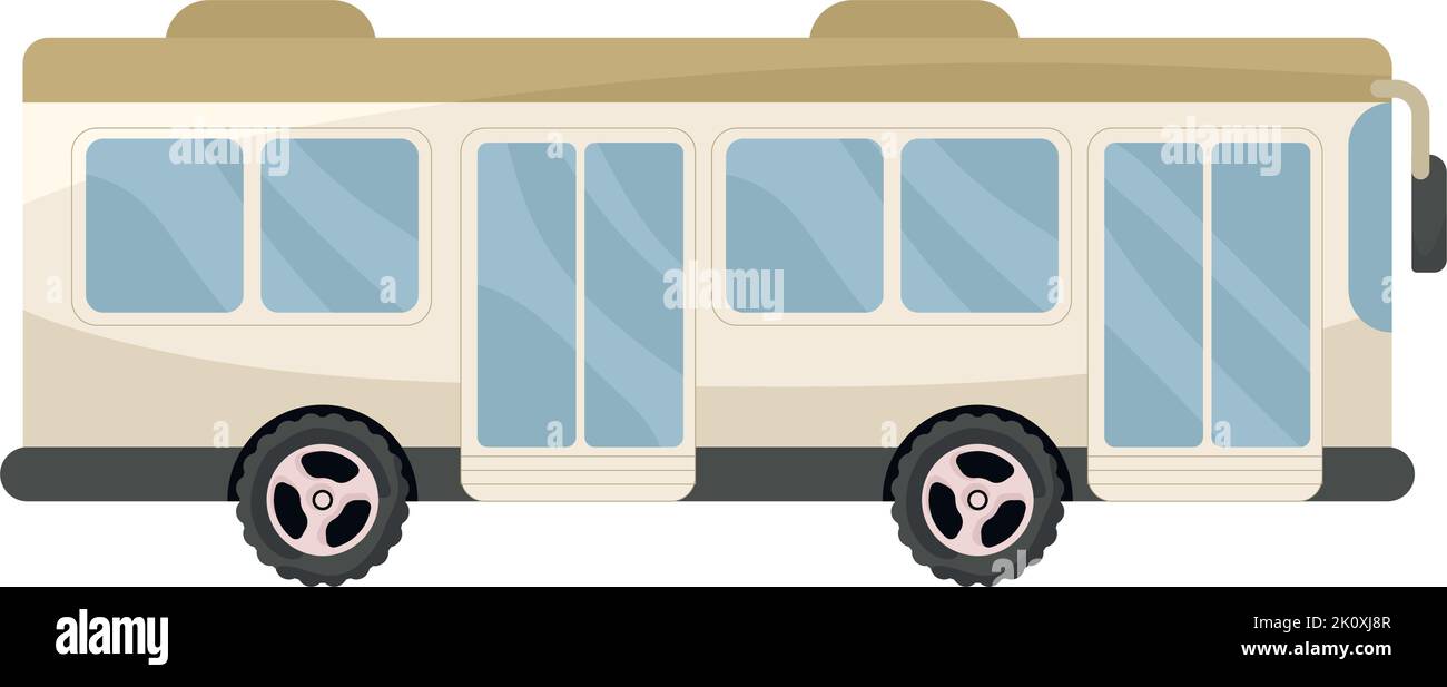 bus transport mockup Stock Vector Image & Art - Alamy