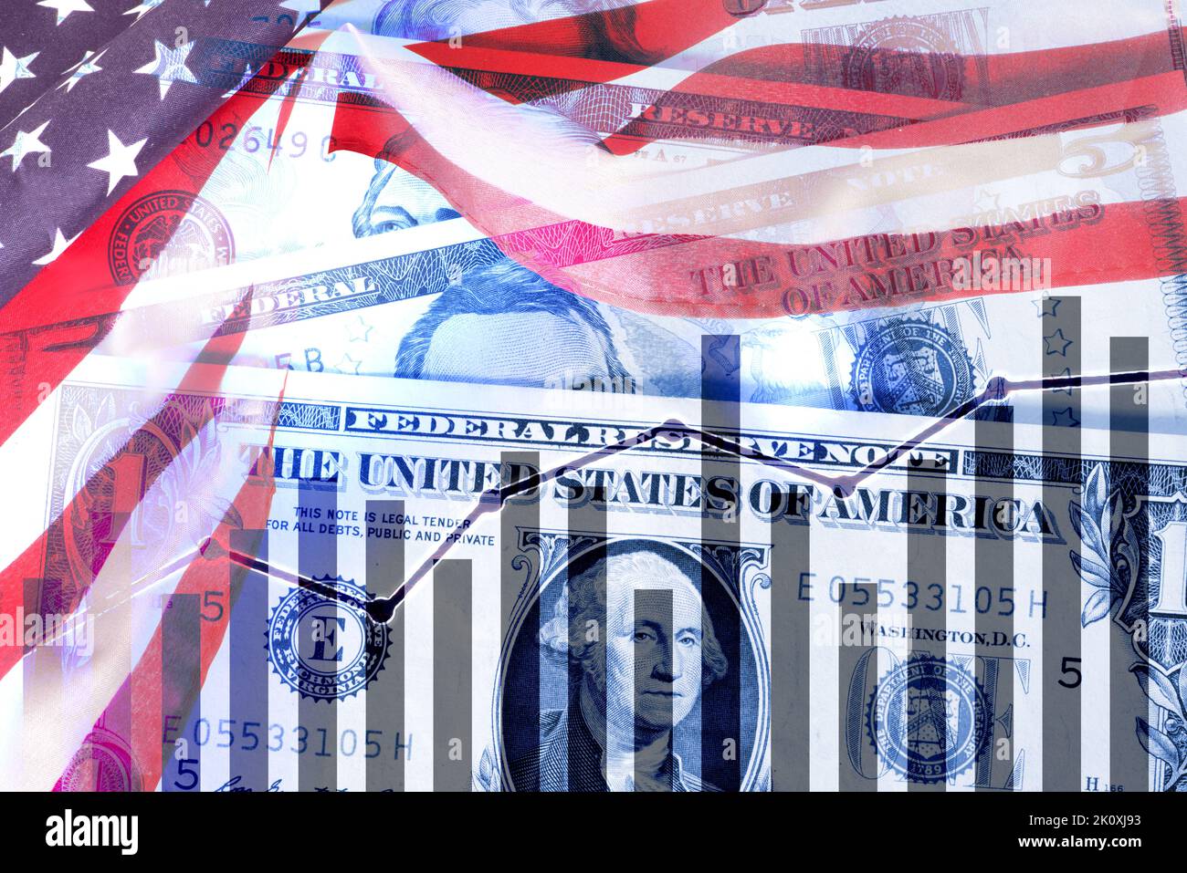 Dollar and the American Economy Stock Photo - Alamy