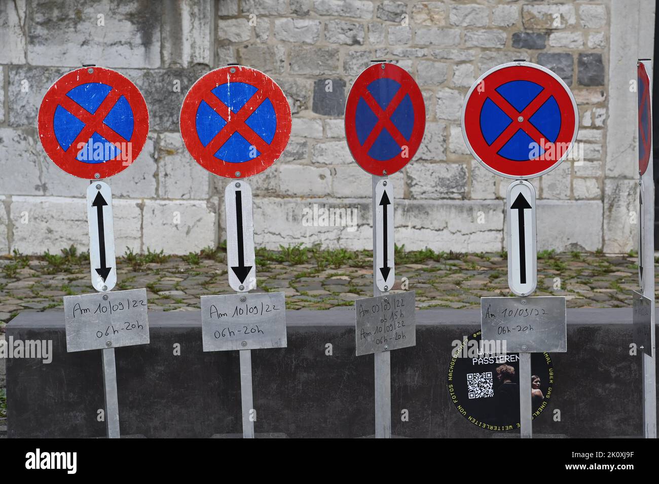 Eupen, Belgium. 10th Sep, 2022. Traffic Signs Traffic Signs Absolute No ...