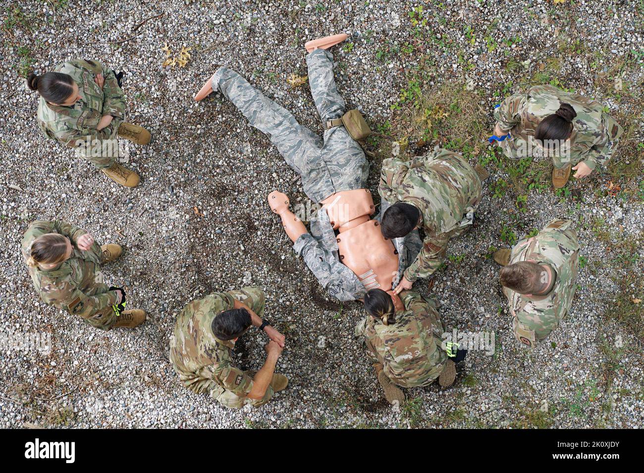 Alpena, Michigan, USA. 30th Aug, 2022. U.S. Air Force Airmen from ...