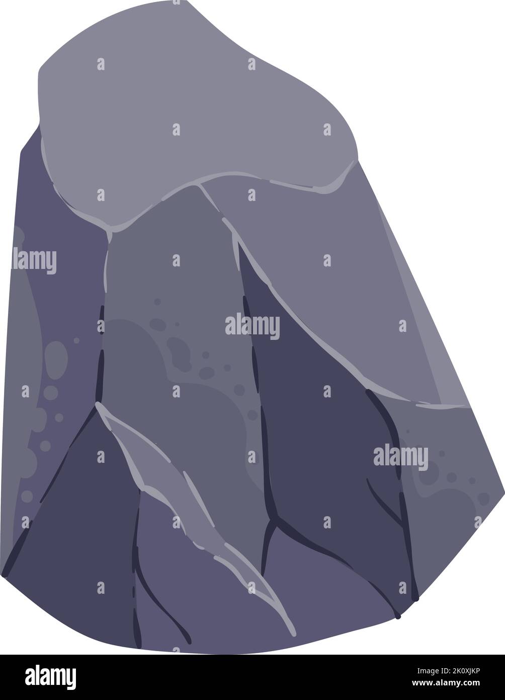 rock on white background Stock Vector Image & Art - Alamy