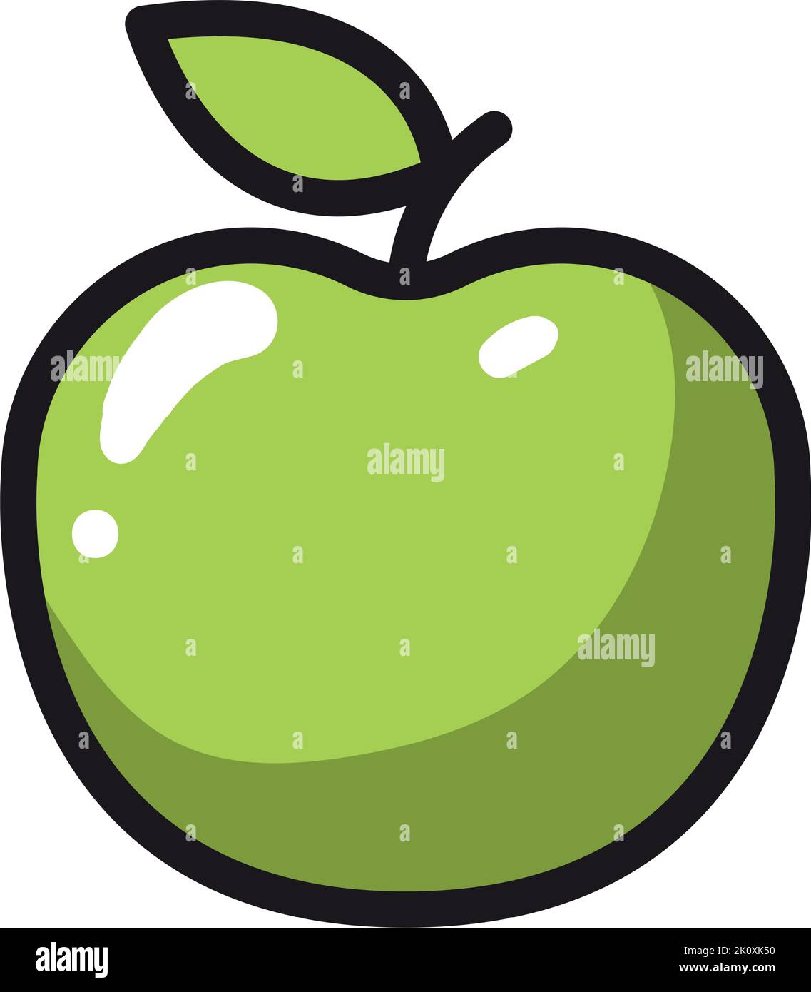 apple cartoon icon Stock Vector Image & Art - Alamy