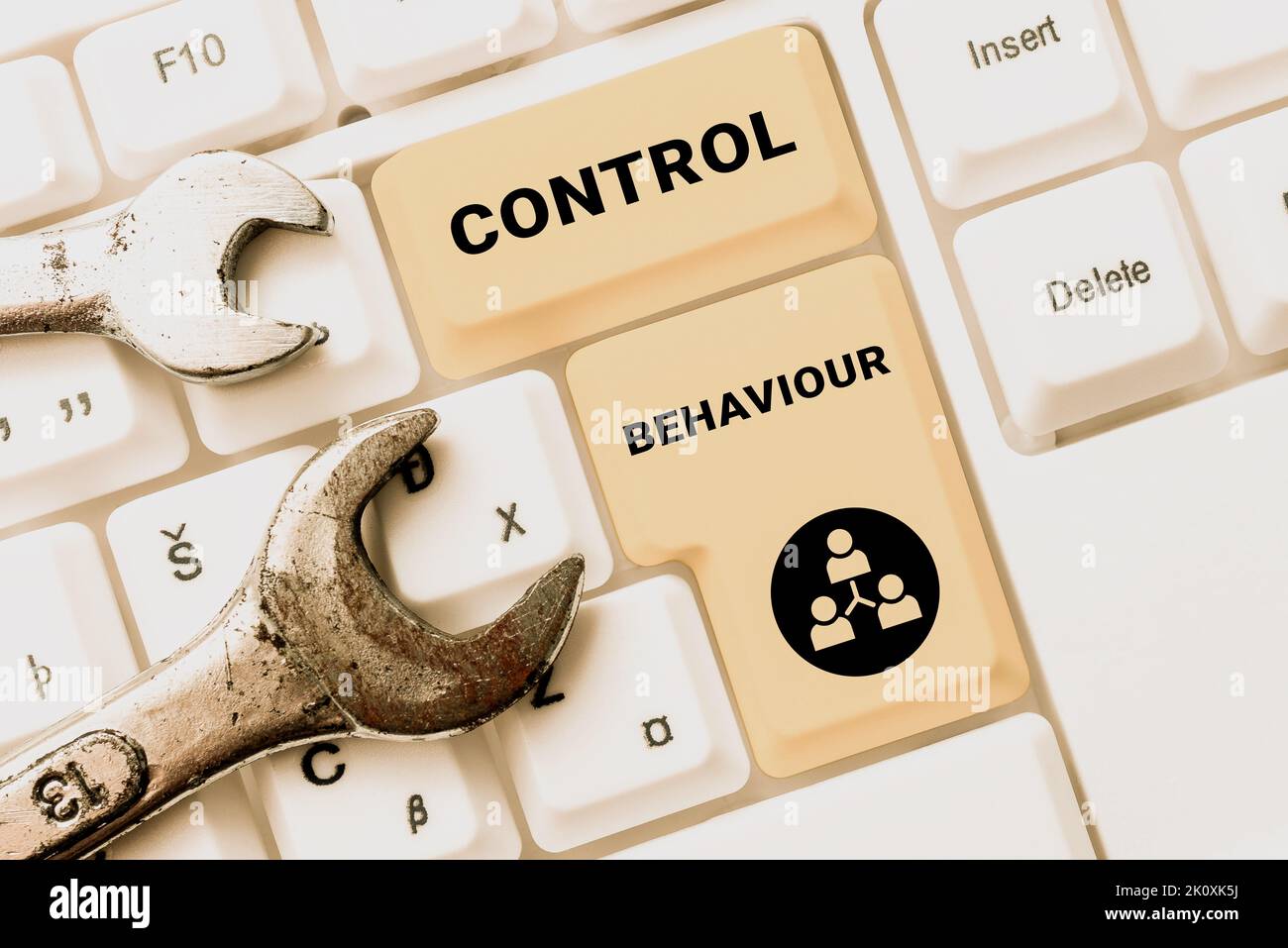 Sign displaying Control BehaviourExercise of influence and authority ...