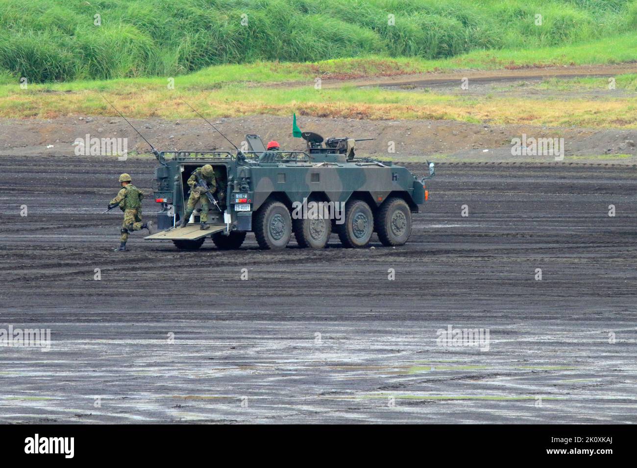 Type 96 Armored Personnel Carrier of Japan Ground Forces Stock Photo ...