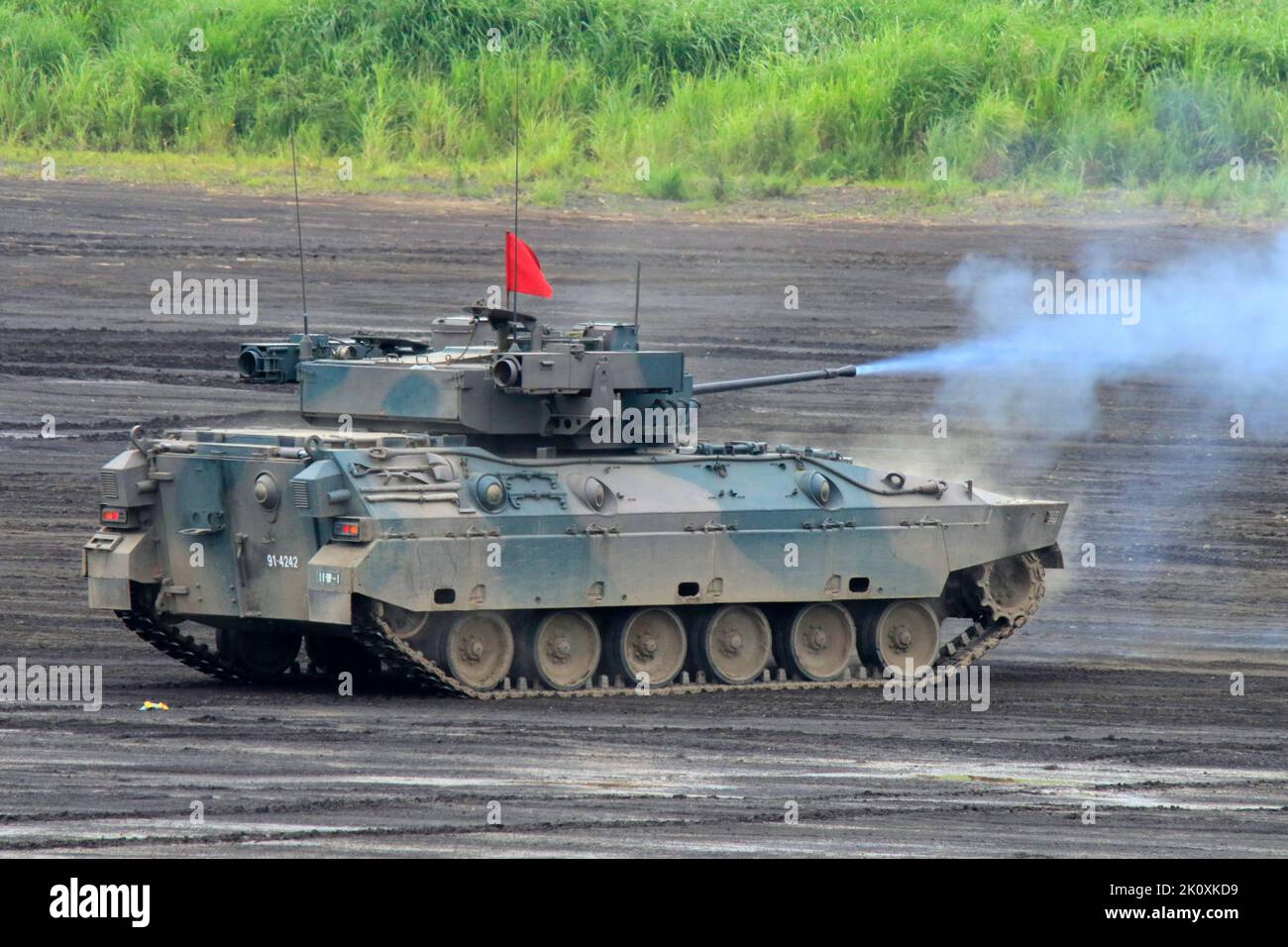 Type 89 Armored Combat Vehicle of Japan Ground Self-Defense Force Stock ...