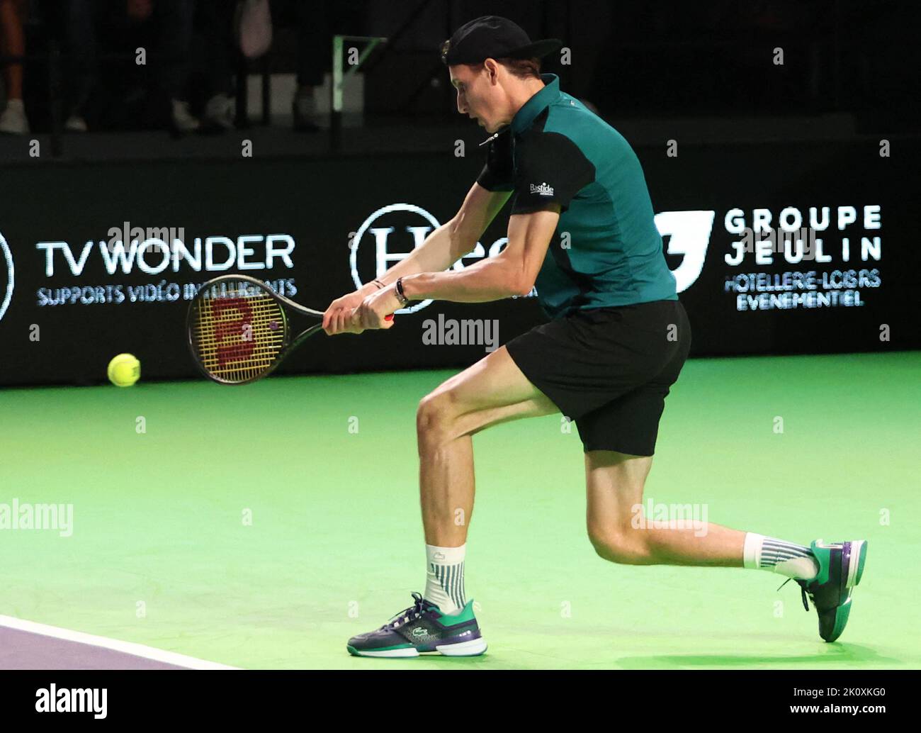 Hugo Humbert of France during the Open de Rennes 2022, ATP Challenger ...