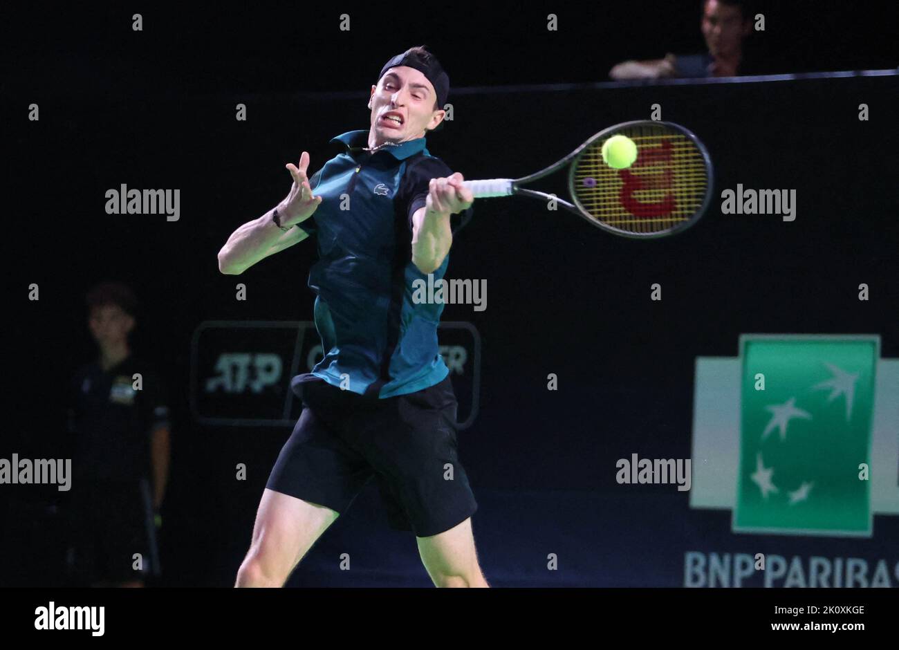 Hugo Humbert of France during the Open de Rennes 2022, ATP Challenger ...